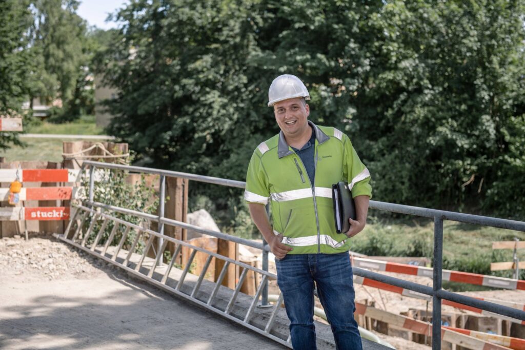 Einen Düker baut man nicht jeden Tag - Gossweiler